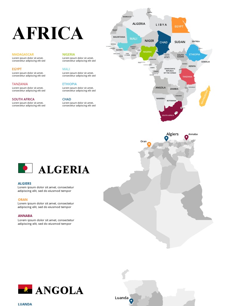 Overview of African Countries | PDF | Arab World | Africa