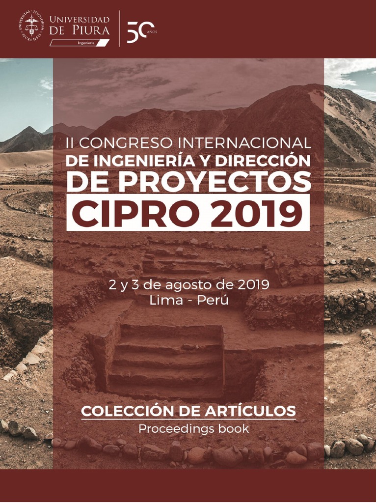 Proceedings Book - CIPRO 2019 PDF | PDF | Modelo cliente-servidor ...