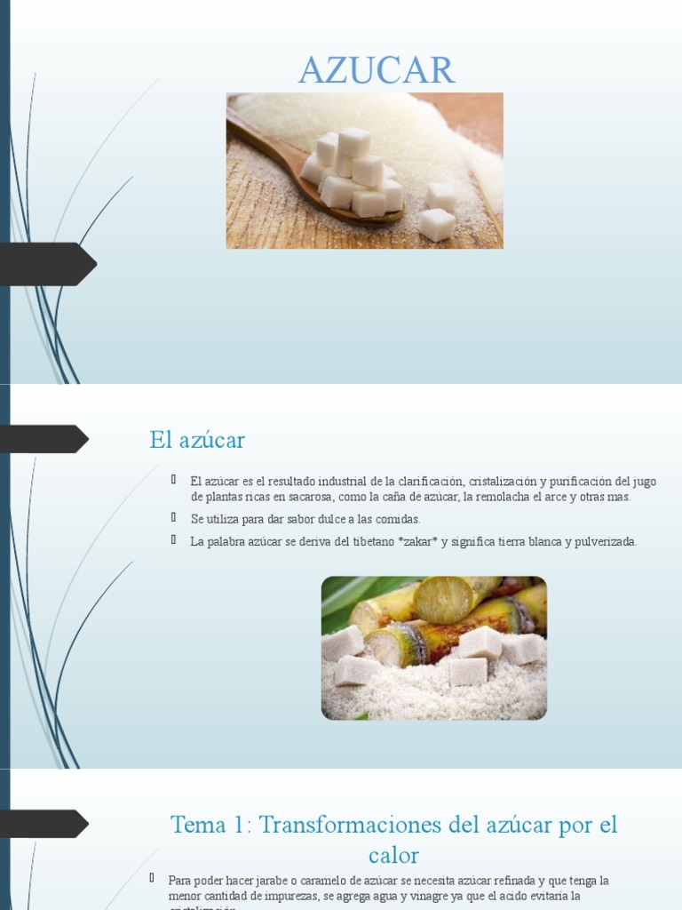 Azucar Confit | PDF | Azúcar | Dieta y nutrición
