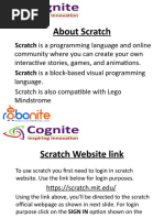 Scratch Guide - Teacher Accounts | PDF | User (Computing) | Password