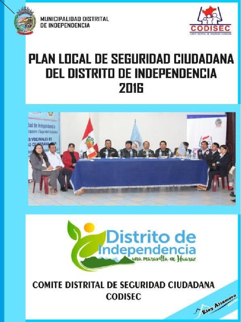 Plan - Codisec - 2016 (Reparado) | Descargar gratis PDF | Seguridad | Policía