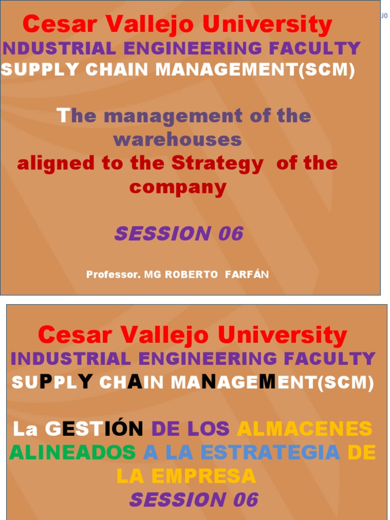 Tema 6C | PDF | Almacén | Planificación