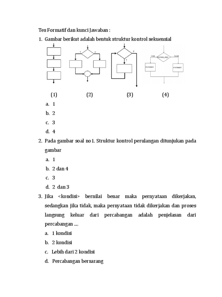 Tes Formatif | PDF