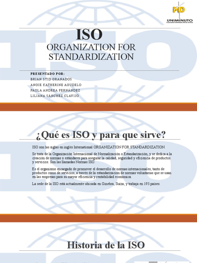 ISO1 | PDF | Organización internacional para la estandarización | Economias