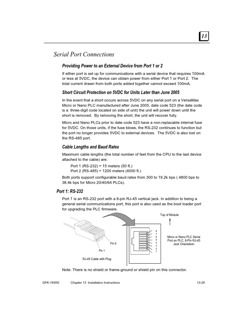 Versamax Cable Config | PDF | Computer Architecture | Electrical ...