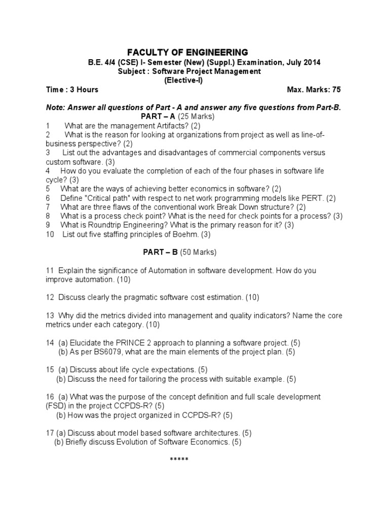 SPM 2014 Question Paper | PDF