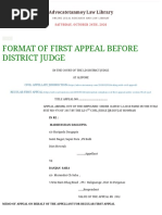 Sample Rejection of Plaint Application | PDF