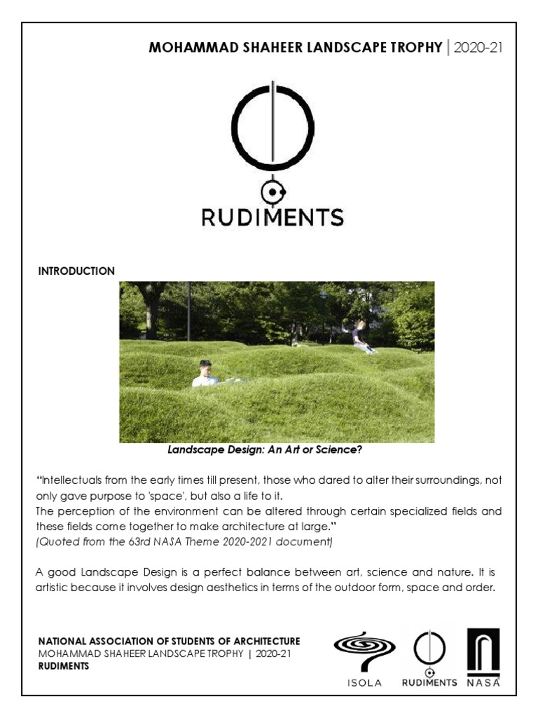 MSL Brief (2020-21) PDF | PDF | Design | Landscape