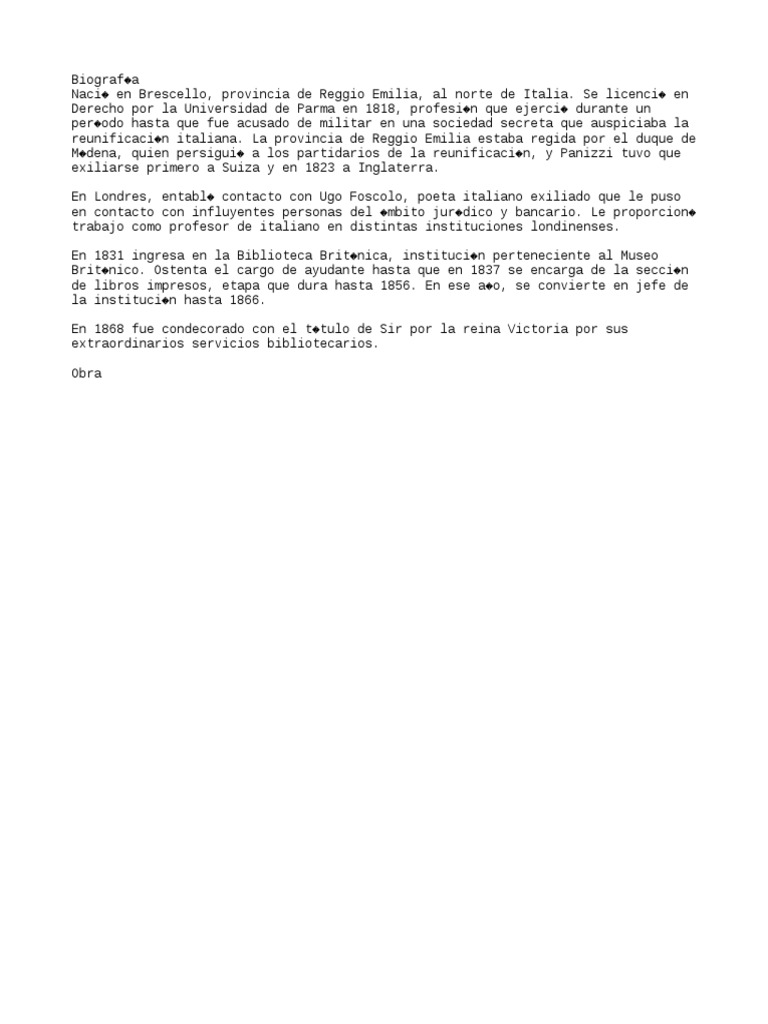 Anthony Panizzi | PDF