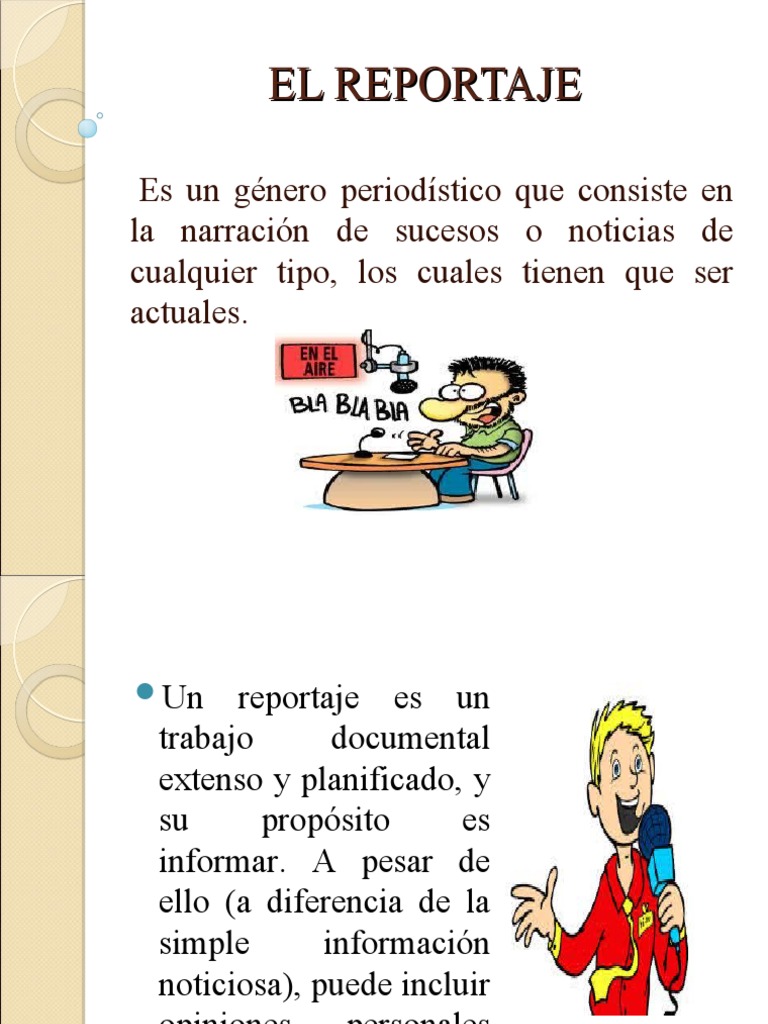 Guía Completa del Reportaje Periodístico | PDF | Periodismo | Comunicación