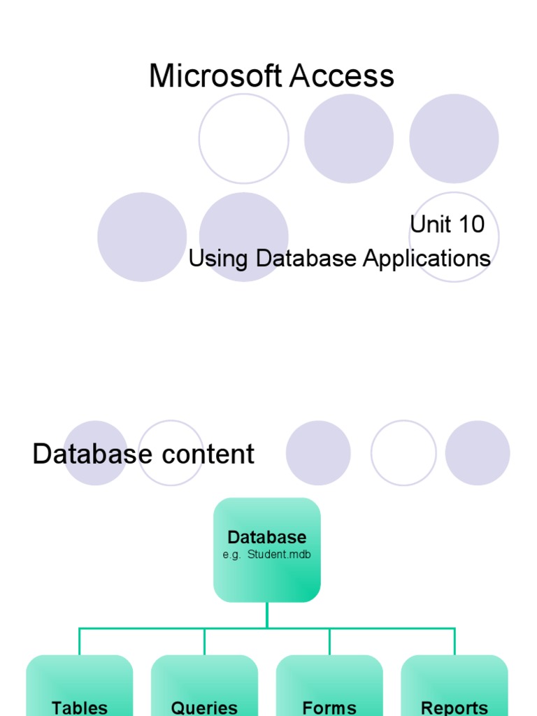 Database Microsoft Access | PDF | Relational Database | Microsoft