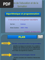 Cours Algorithmique Complet | PDF | Programmation | Programme informatique