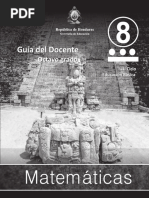 Guia Del Docente Matematicas 8 Grado Honduras - PDF - Google Drive | PDF
