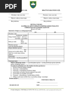 Zahtjev Za Sporazumni Razvod Braka | PDF