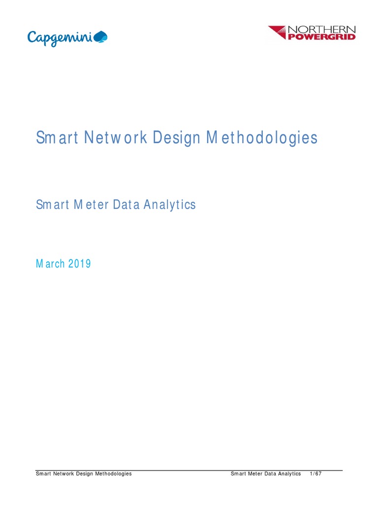 Smart Network Design Methodologies: Smart Meter Data Analytics | PDF ...