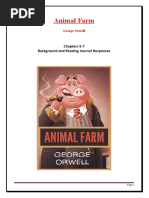 Animal Farm - Old Major Speech Analysis | PDF | Chicken
