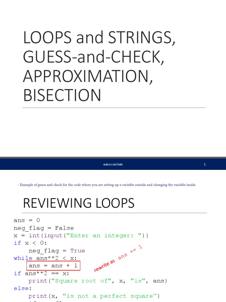 An Efficient Approach to Approximating Solutions: Bisection Search ...