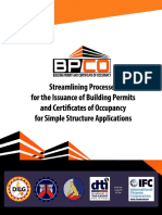 DILG DTI DPWH DICT JMC 2018-01 BLDG Permits and Cert of Occupancy | PDF