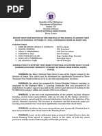 Liwan East PTA Meeting Resolutions | PDF | Schools