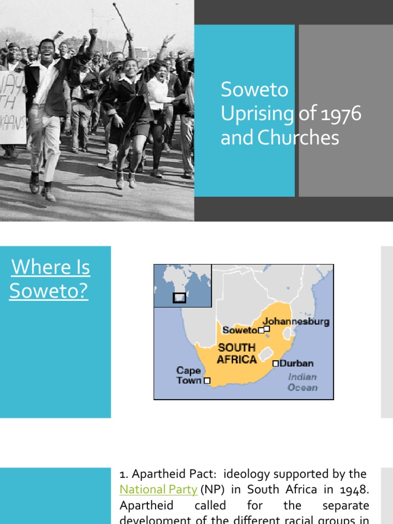 Soweto Uprising of 1976 and Churches | PDF | Apartheid | Public Sphere