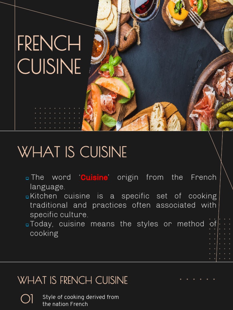 French Cuisine Pdf Meal French Cuisine
