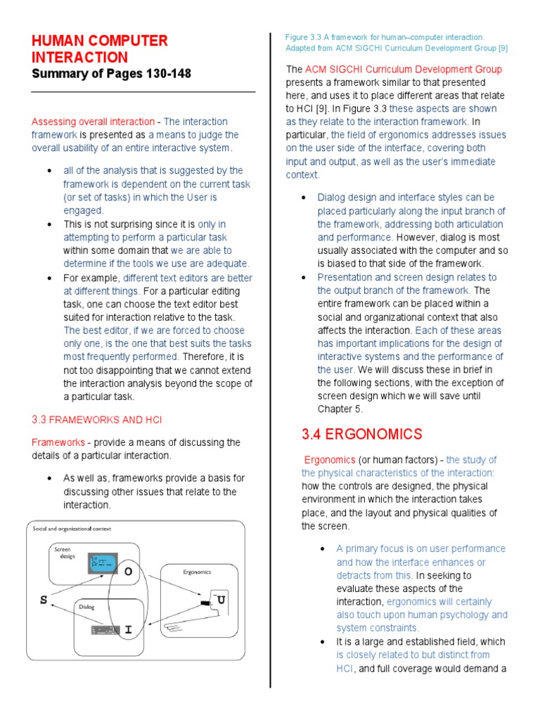 HCI-130-148 Summarized | PDF | Graphical User Interfaces | Menu (Computing)