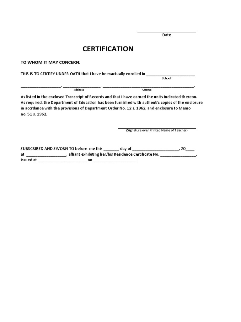 ERF and RECLASSIFICATION of POSITIONS REQUIREMENTS | PDF | Teachers