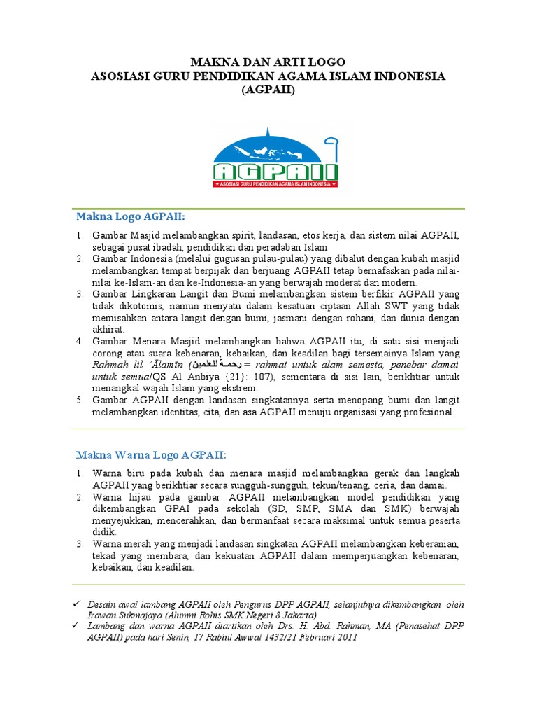 03 - Makna Logo AGPAII | PDF