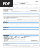CSD Account Opening Form | PDF | Identity Document | Government And ...
