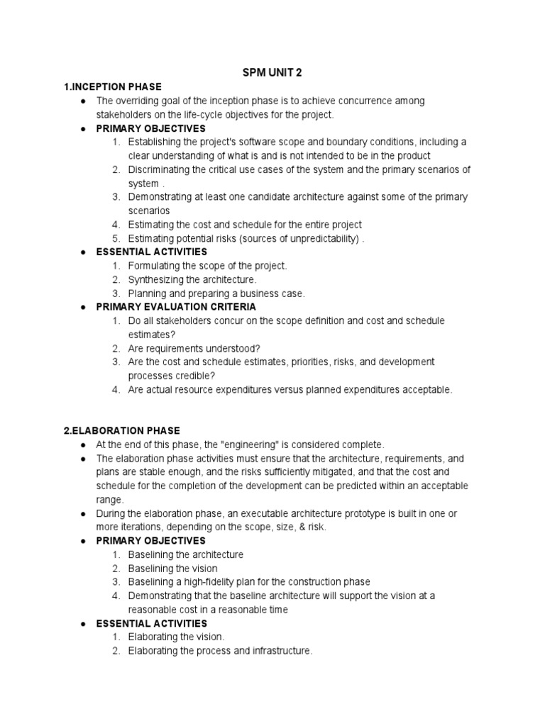 An Overview of the Software Project Management Process and Key ...
