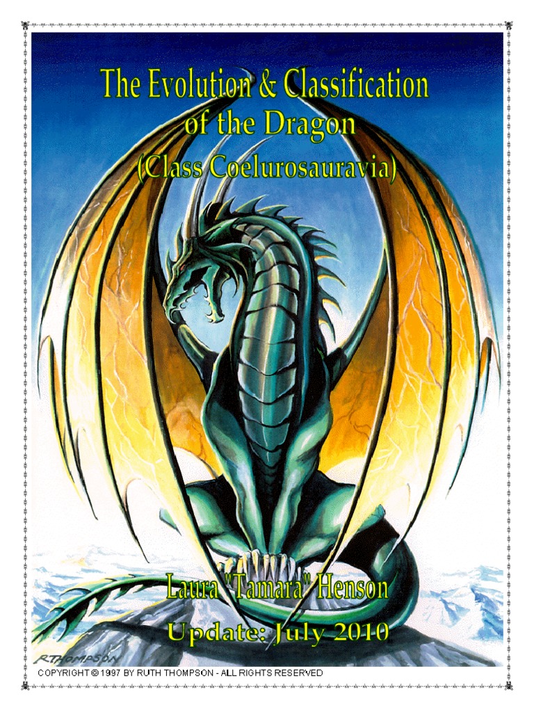 Otros The Evolution Classification of The Dragon | PDF | Science ...