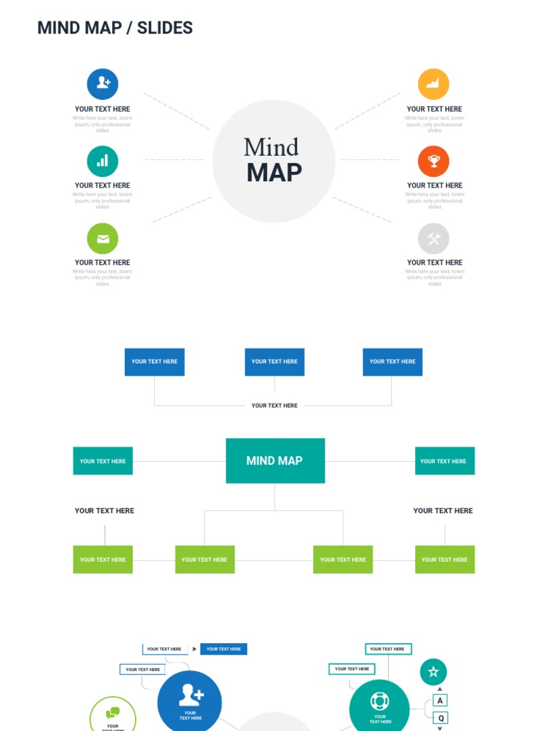 Free Mind Map Powerpoint Template | PDF