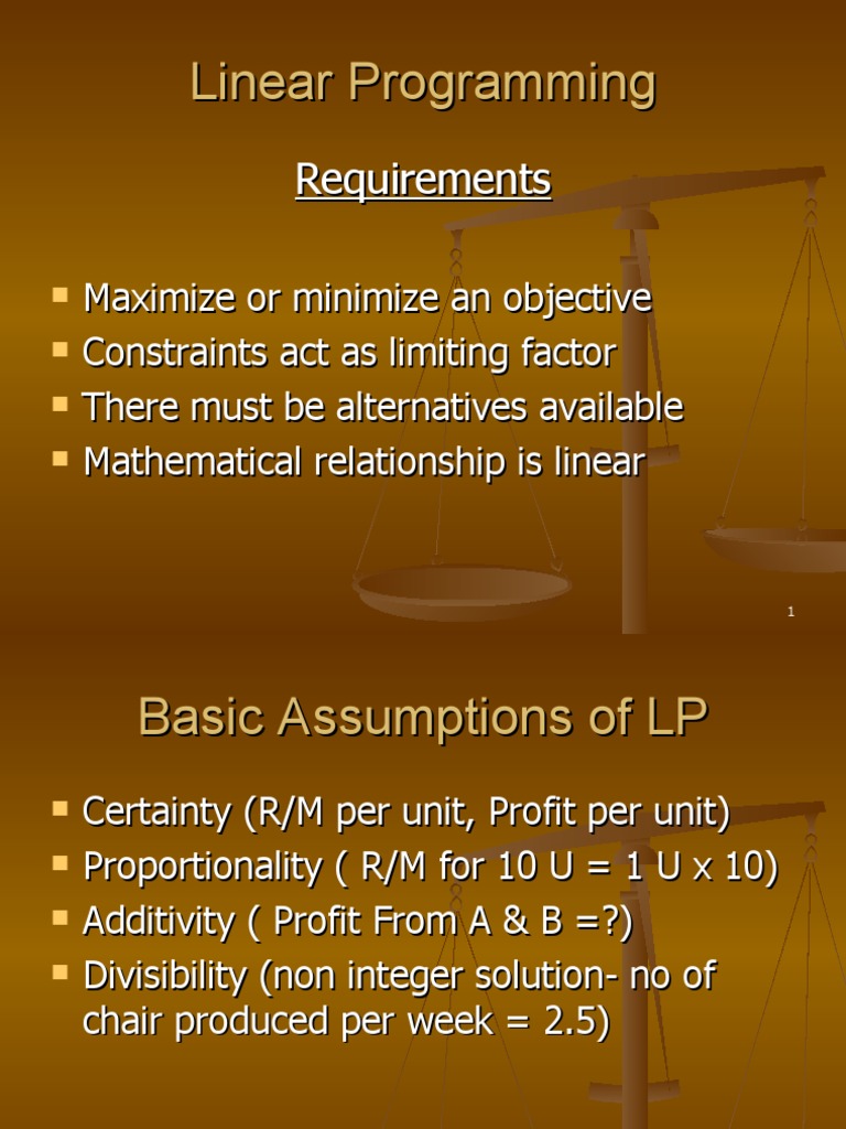 LP Mush | PDF | Linear Programming | Mathematical Optimization