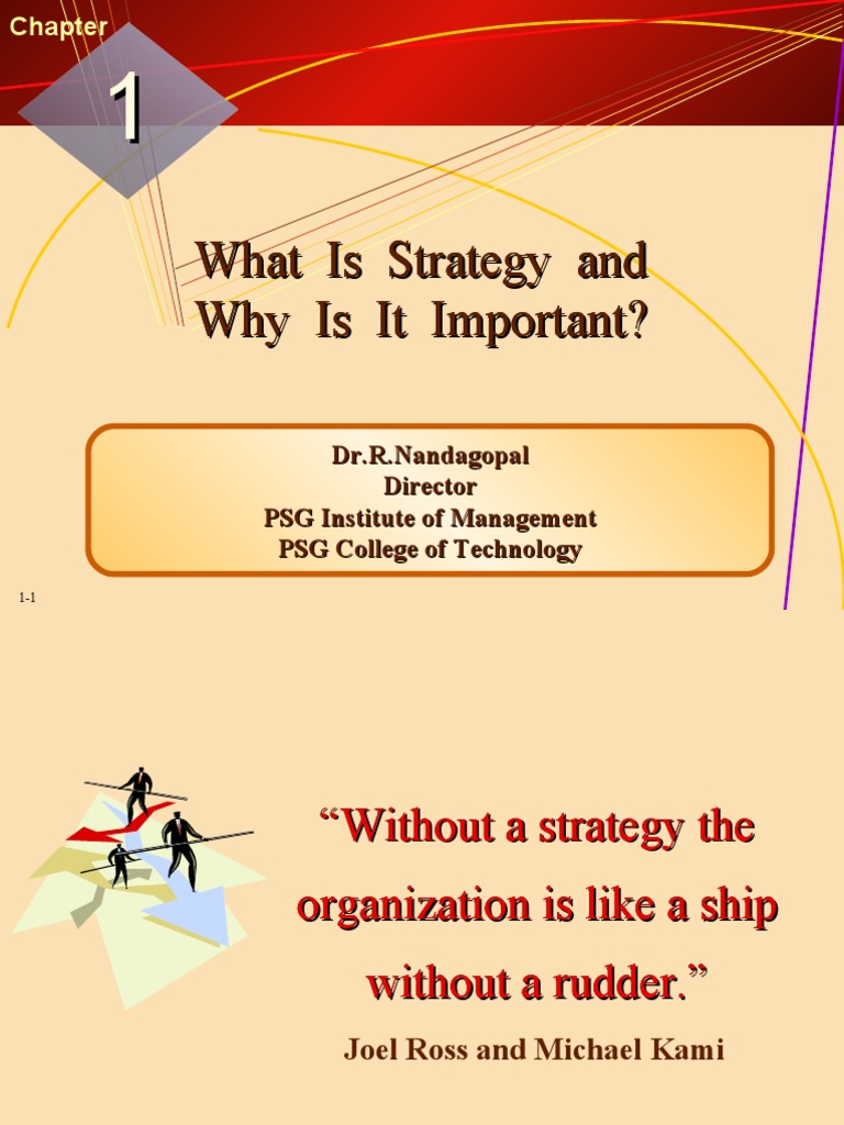 What Is Strategy and Why Is It Important? What Is Strategy and Why Is ...