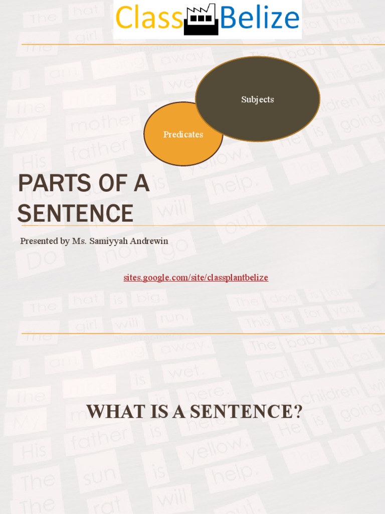 Sentence Structure Basics | PDF