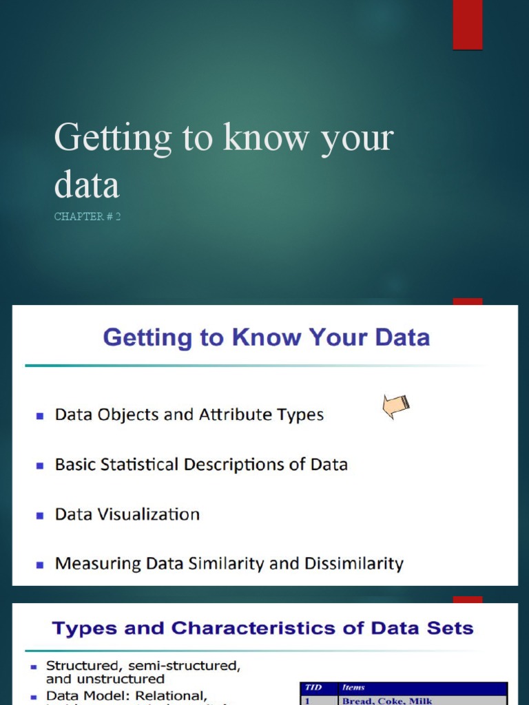 Getting To Know Your Data: Chapter # 2 | PDF