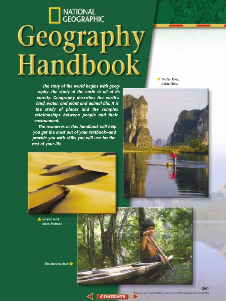 National Geographic Geography Handbook | PDF | Longitude | Latitude