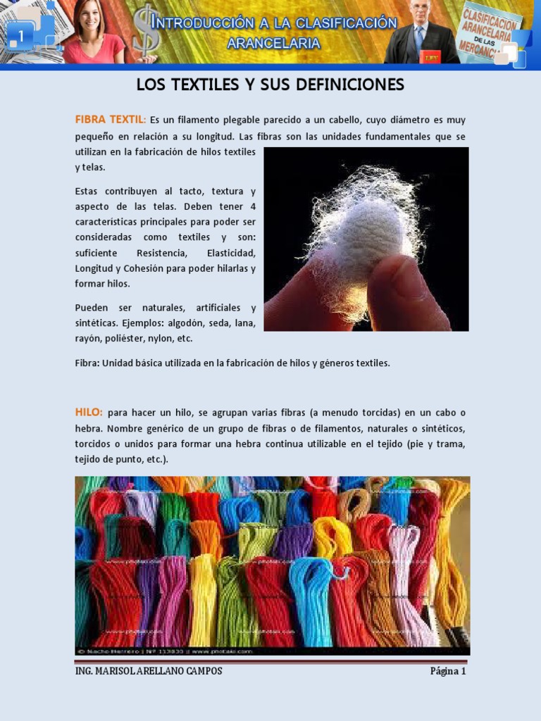 Los Textiles y Sus Definiciones | PDF | Fibra sintética | Textiles