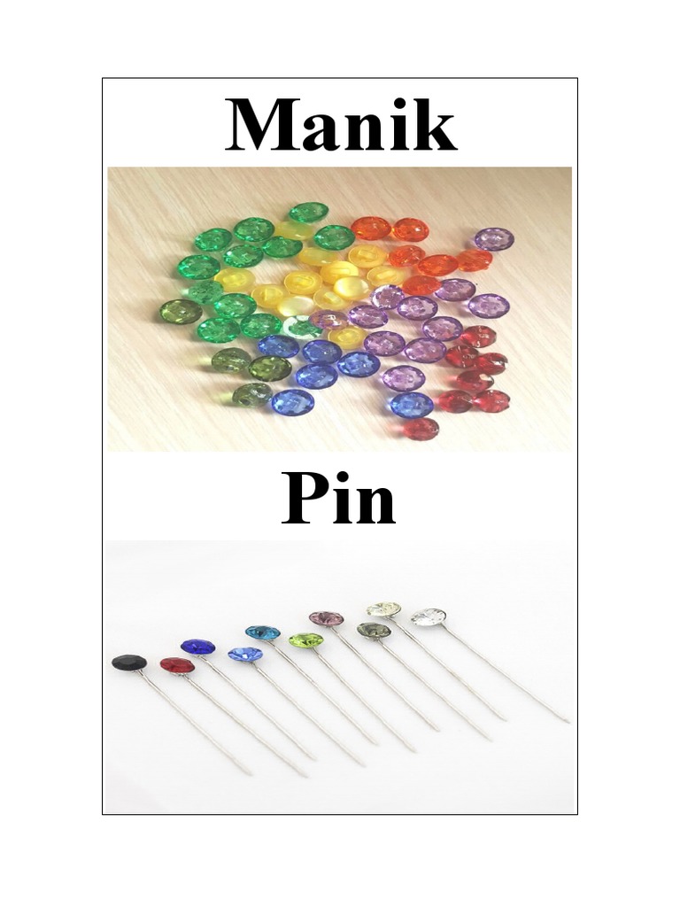 Gambar Bahan Kraf Manik | PDF