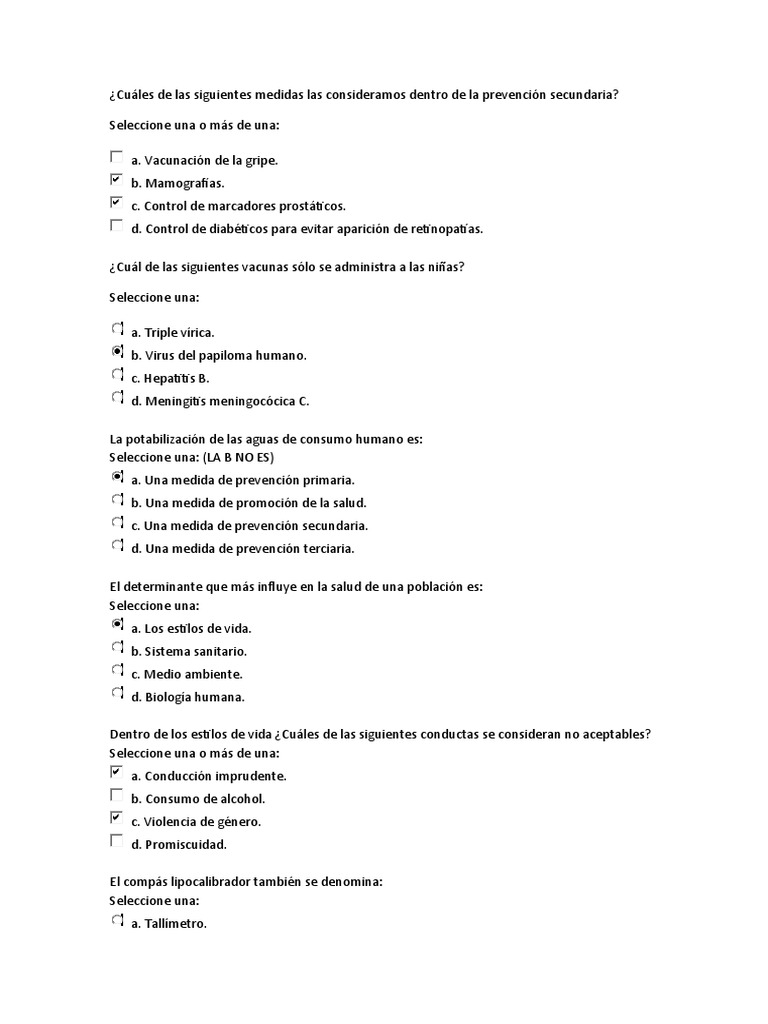 Prevención y Medidas de Salud Pública | PDF