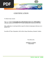 Perfect Attendance Certificate | PDF | Philippines