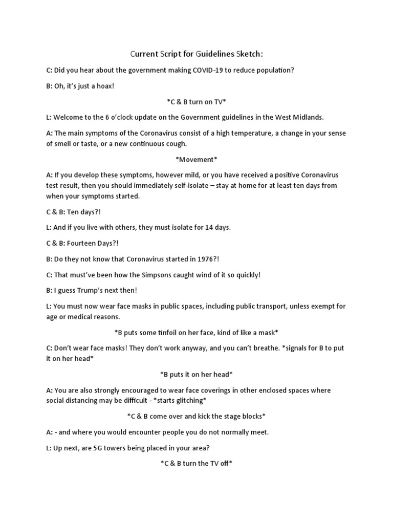 Guidelines Sketch Script | PDF