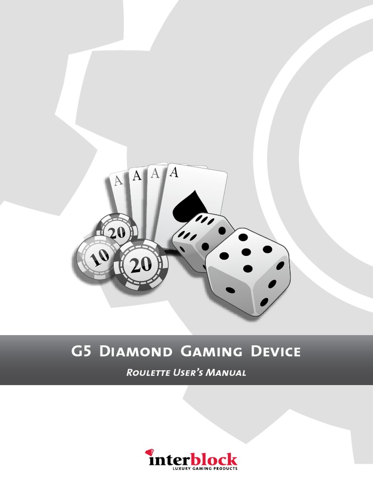 G5 Diamond Roulette Manual v.1.4(1).pdf | Roulette | Gaming And Lottery
