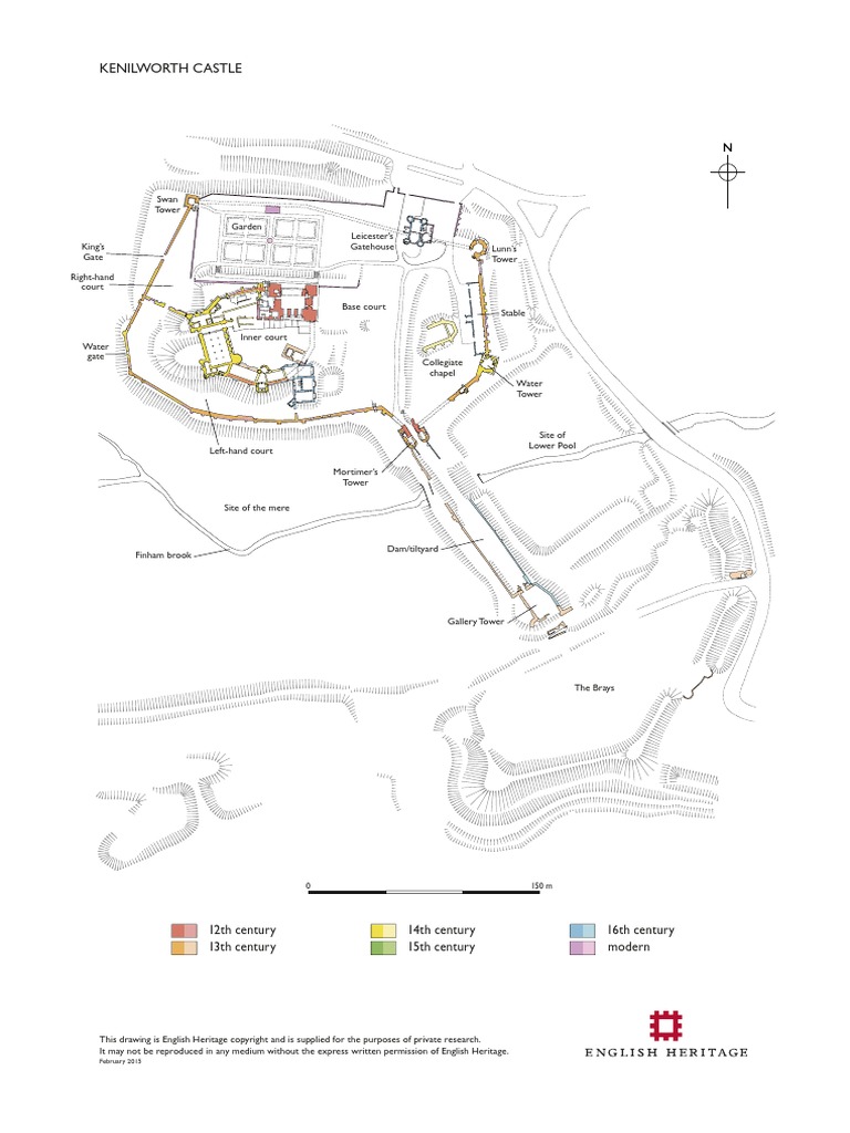 Kenilworth Castle Phased Plans PDF | PDF | Tourist Attractions ...