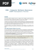 Computer System Assurance Guide | PDF | Computers