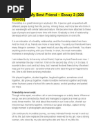 Descriptive Essay on My Best Friend | PDF | Essays | Thesis