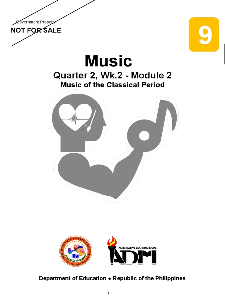 Music: Quarter 2, Wk.2 - Module 2 | PDF | Classical Period (Music ...