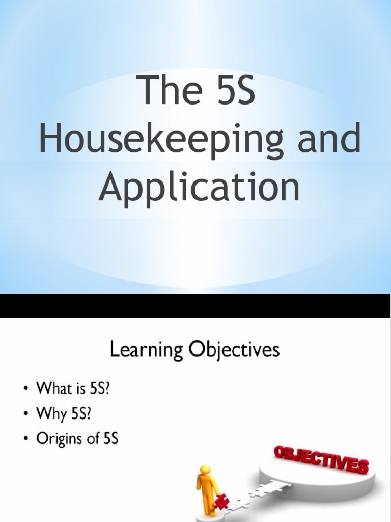 5S of Housekeeping | PDF