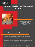 Artistic Fire Prevention Awareness Poster | PDF | Fires | Fire Safety