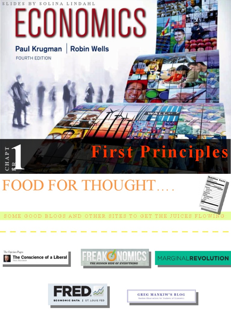 Chapter 1 - Economics | PDF | Resource | Economics